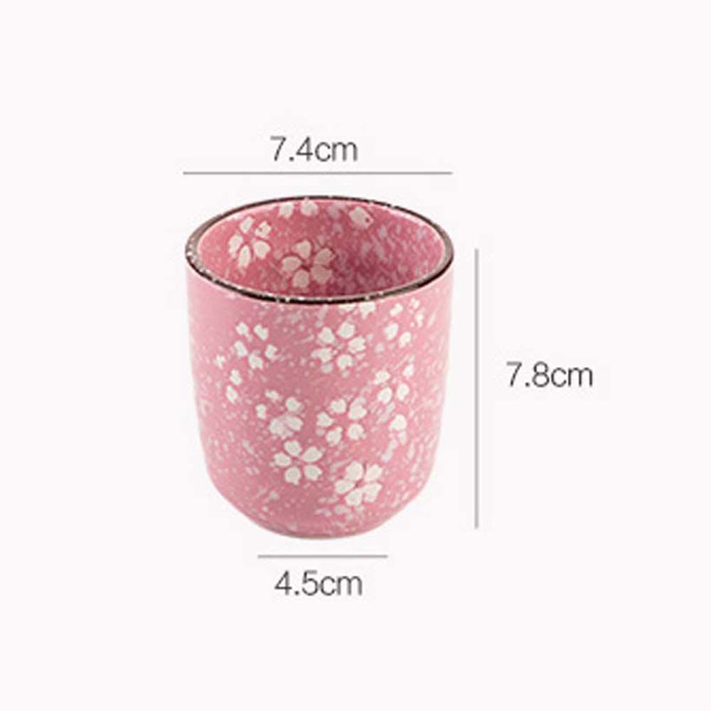 Pink Japanese Style Vintage Sakura Tea Cup Kawaii Cherry Blossoms : kpopita
