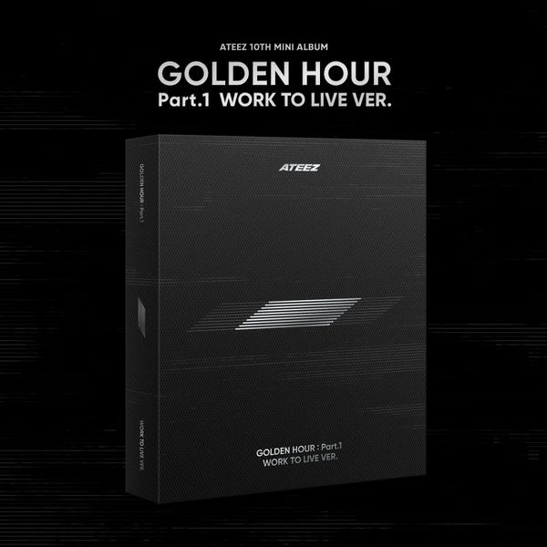 ATEEZ - 10th Mini Album [GOLDEN HOUR : Part.1 ‘WORK TO LIVE VER ...