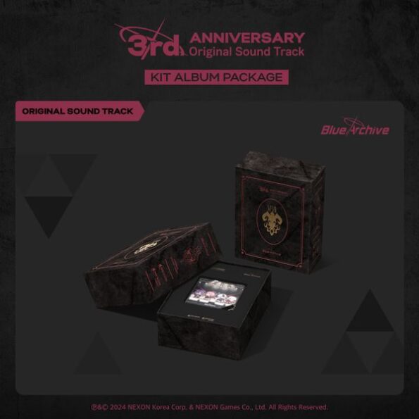 BLUE ARCHIVE 3rd ANNIVERSARY OST (KIT ALBUM PACKAGE) : kpopita