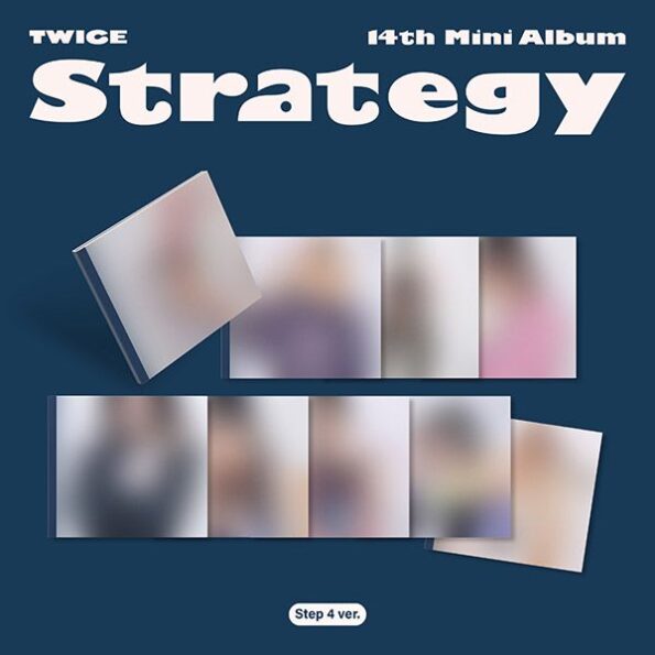 TWICE - 14TH MINI ALBUM [STRATEGY] (Step4 Ver.) (Digipack Ver.) (Random ...