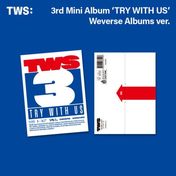 TWS - 3rd Mini Album 'TRY WITH US' (Weverse Albums ver.) : kpopita