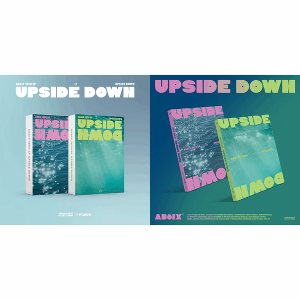 [4CD SET] AB6IX - 10th EP Album [UPSIDE DOWN] (2CD Photobook Ver.+ 2CD ...